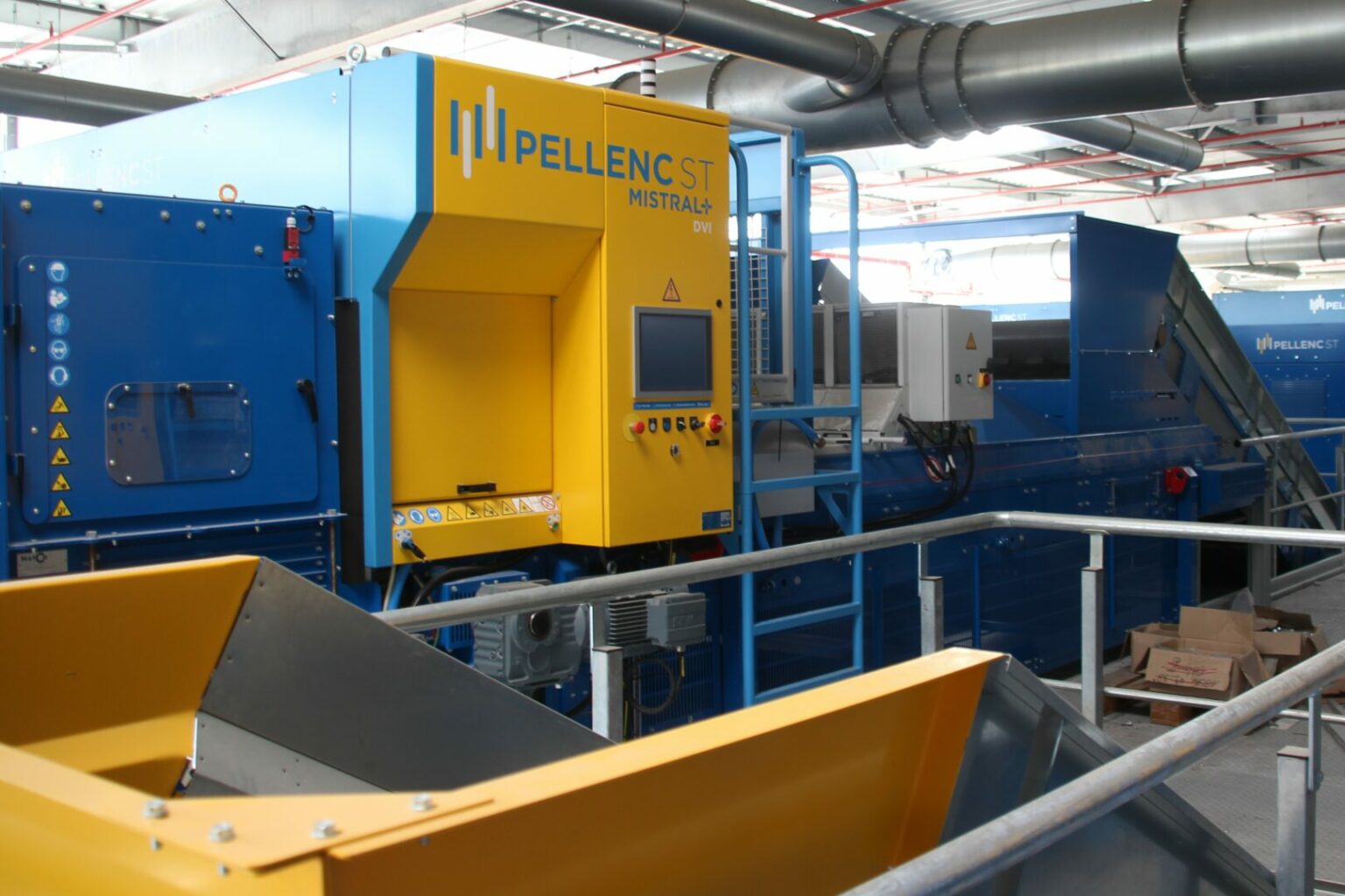 Pellenc ST améliore les Mistral+ avec le CNS - Recyclage Récupération